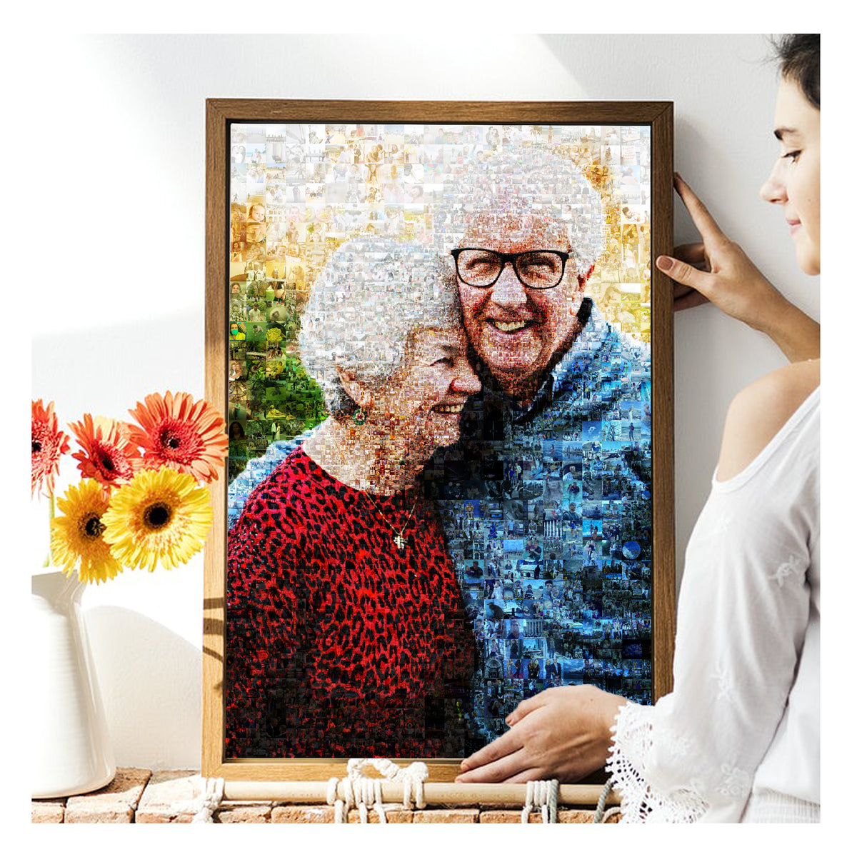 Photo Mosaic - Photo collage from your photos – AtelierMosaics