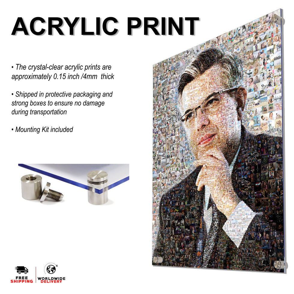 Photo Mosaic - Photo collage from your photos – AtelierMosaics